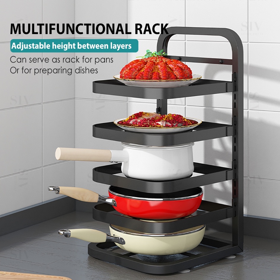 Jual WARM LAB Rak Pot Rak Panci Susun Kabinet Atas Wastafel Dapur Di ...