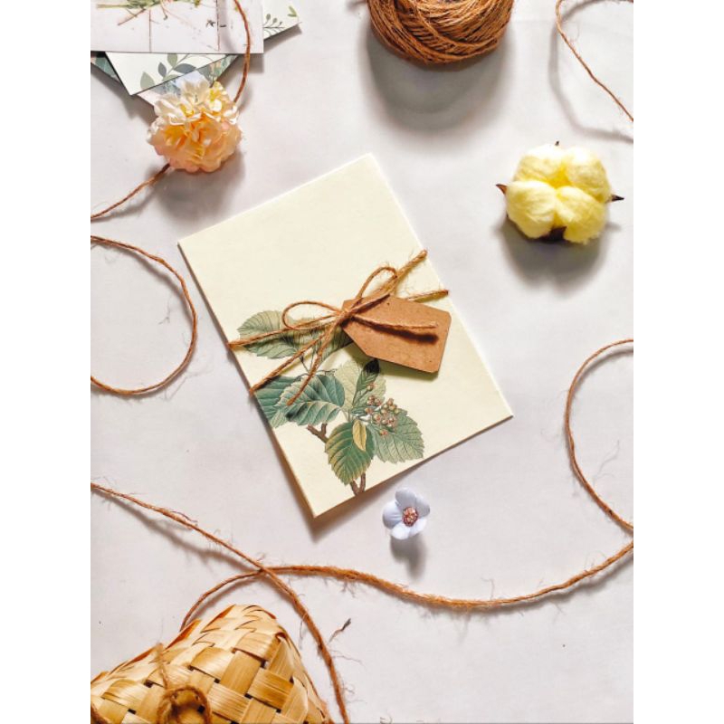 Jual undangan lipat motif daun | Shopee Indonesia