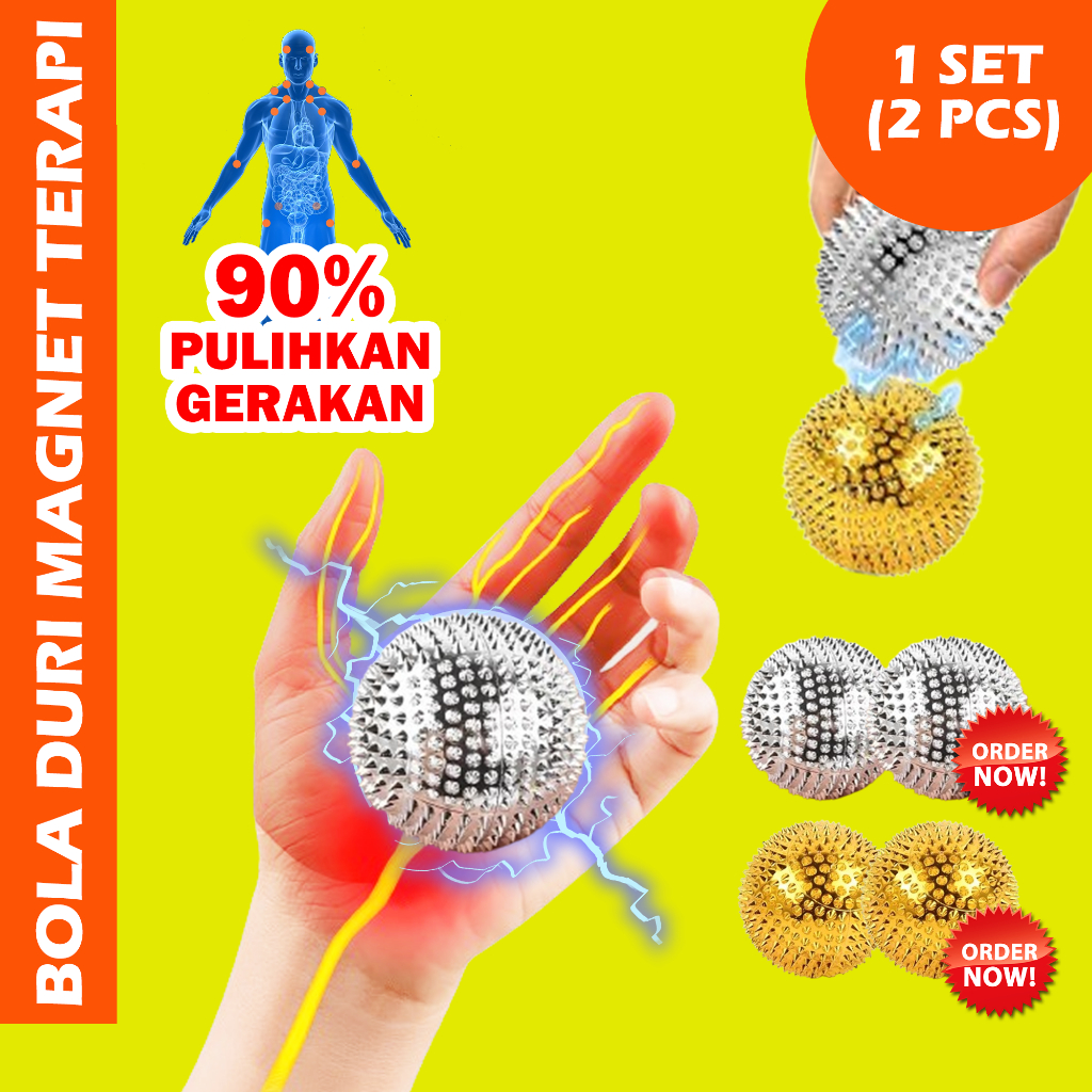 Jual Bola terapi magnet besar | Bola berduri pijit stroke terapi strok ...