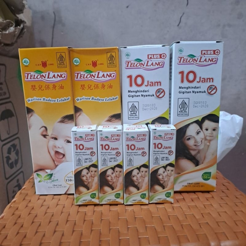 Jual Minyak Telon Cap Lang 150ml Free Telon Lang Plus 15ml / Telon Lang 150ml | Shopee Indonesia
