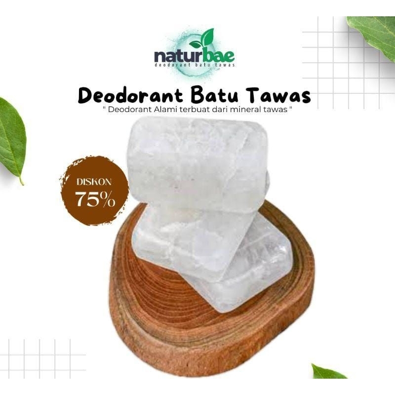 Jual BATU TAWAS DEODORANT ALAMI 100% PENGHILANG BAU BADAN DAN ...