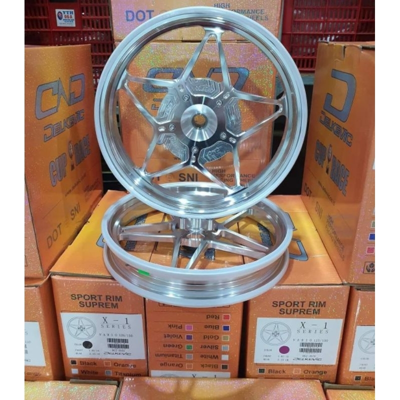 Jual Velg DND DELKEVIC X1 V Speed Vspeed X1R King Speed Bintang Ring 14 ...