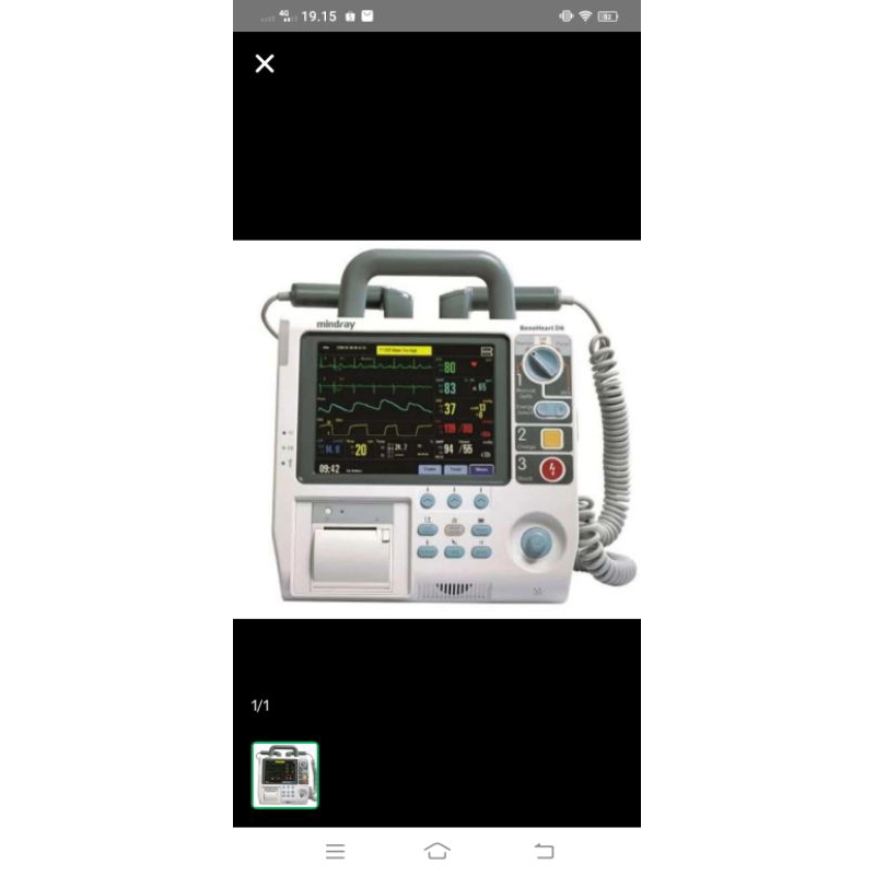 Jual Defibrilator Beneheart D6 Mindray | Shopee Indonesia