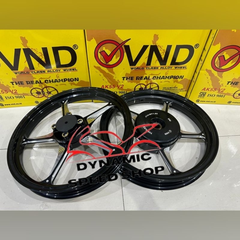 Jual velg vnd ak 55 ring 14 beat/scoopy/vario110 pelak vnd ak 55 ring ...
