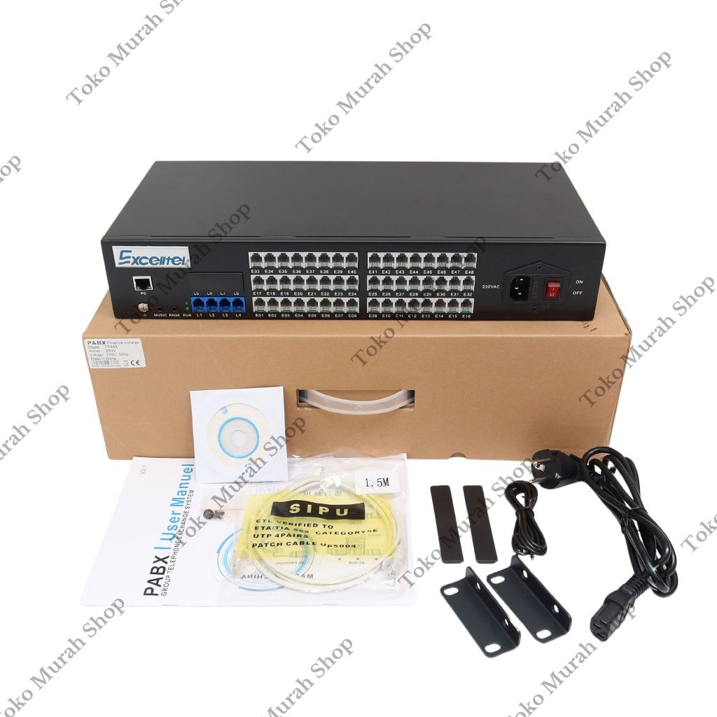 Jual EXCELLTEL PABX TP848 PABX TP-848 Pabx Excelltel 4 CO 48 EXT ...