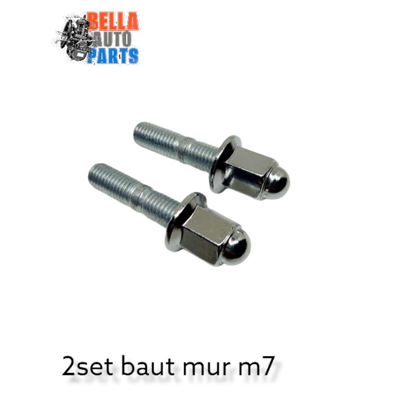 Jual BAUT SET TANEM M7 BAUT 11 DAN MUR M7 BAUT 11 KUNCI 10 BAUT KNALPOT ...