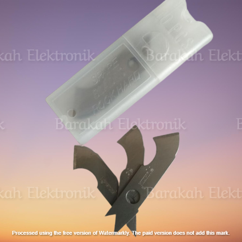Jual Isi Ulang Mata Pisau Potong Acrylic Cutter PCB Fiber Refill ...
