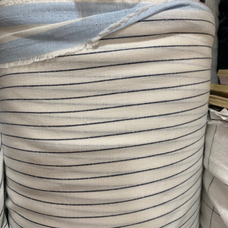 Jual Kain Linen Motif Garis / Linen Stripes Series | Shopee Indonesia