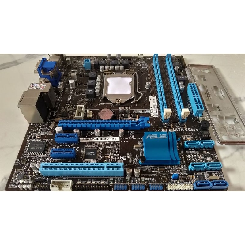Jual Mobo Motherboard Asus H61 || Socket 1155 Normal Mulus | Shopee ...
