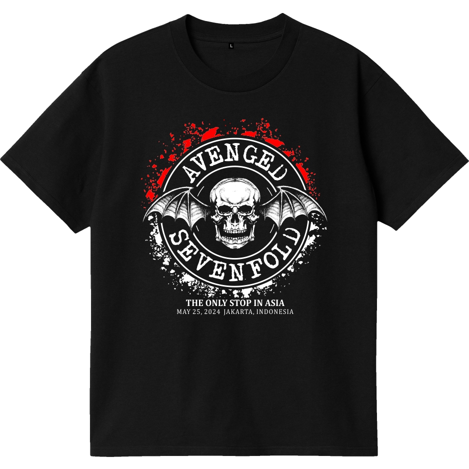 Jual Kaos Band Metal A7X Avenged Sevenfold | Shopee Indonesia