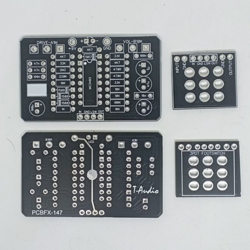 Jual T-Audio PCBFX-147 Based On Boss OD1 Vintage Overdrive Guitar ...