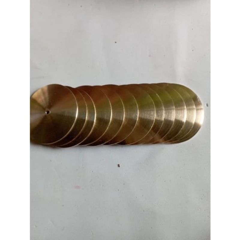 Jual kencer/ kecrek kuningan Hadroh 1set (24pcs) | Shopee Indonesia