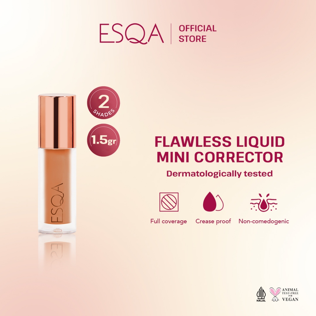 Jual ESQA Flawless Liquid Mini Corrector | Shopee Indonesia