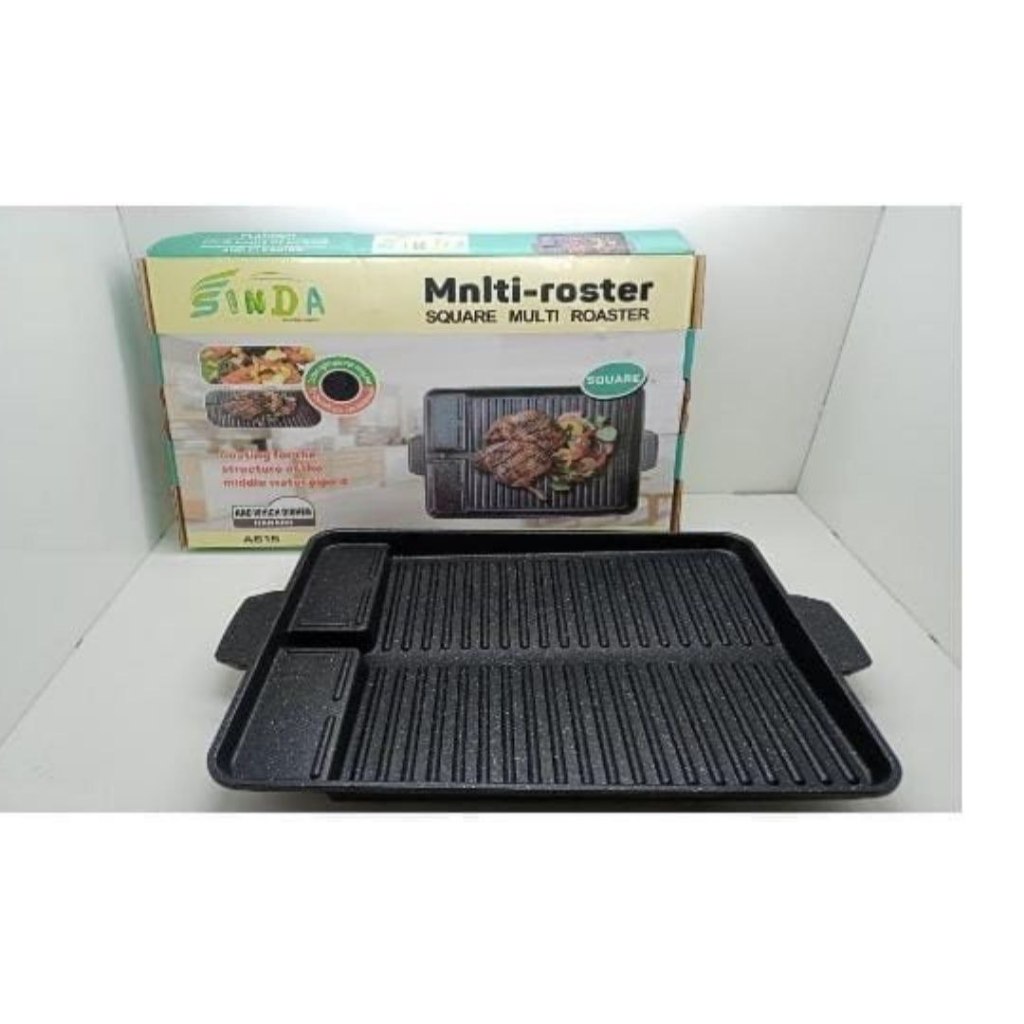 Jual GSF BBQ Panggangan Kotak 4517 - BBQ Grill Pan - Alat Barbeque ...