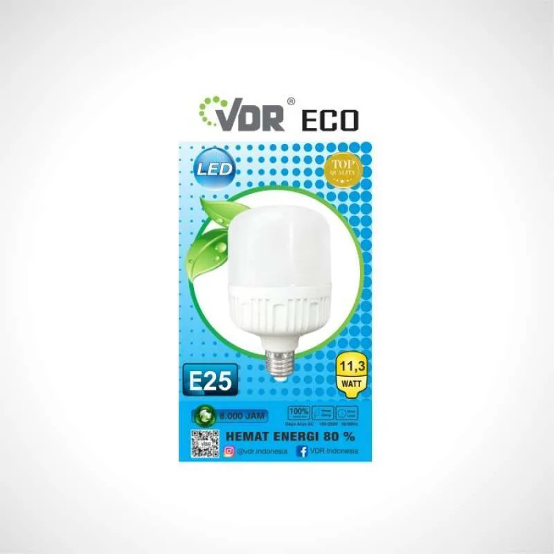 Jual Lampu LED VDR Ecobright Putih E25 - 25W | Shopee Indonesia