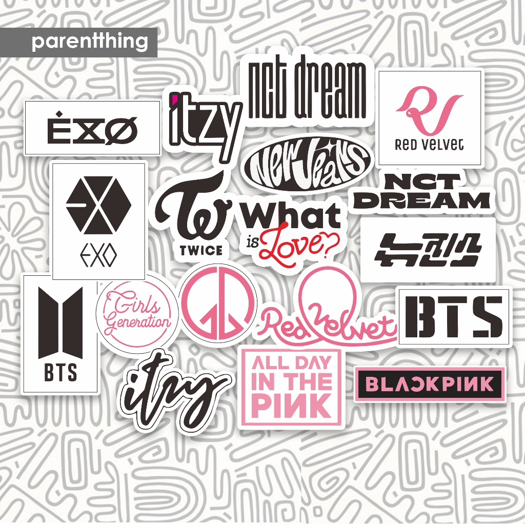 Jual Sticker Kpop MIX aesthetic || sticker kpop aesthetic | Shopee ...
