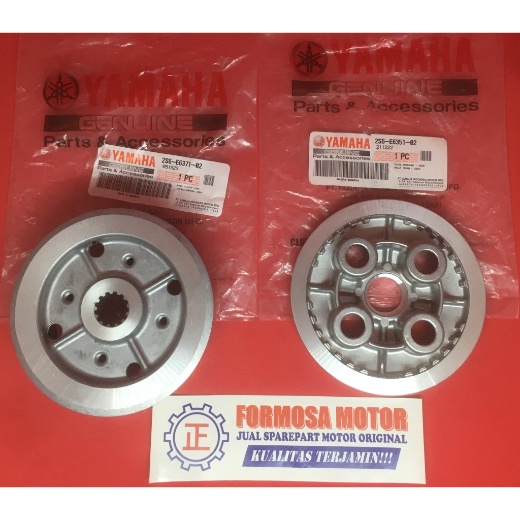 Jual KAKI 4 + LAWAN RUMAH KOPLING JUPITER MX KOPLING KODE 2S6 YAMAHA ORIGINAL(harga sepasang ...