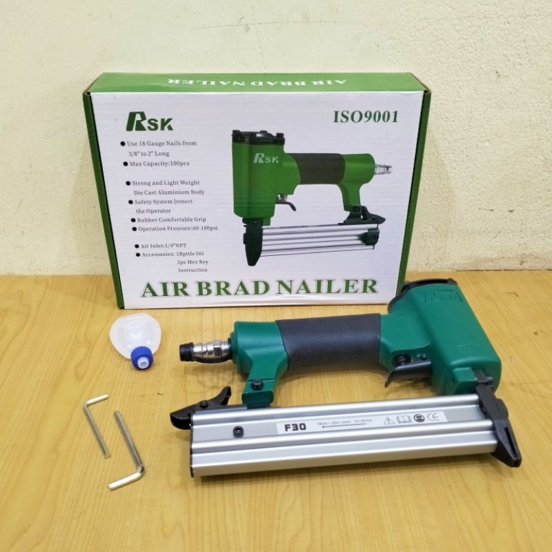 Jual NRT PRO F30 AIR NAILER MESIN PAKU TEMBAK ANGIN KOMPRESSOR NRT PRO F30HD ALAT PAKU TEMBAK ...