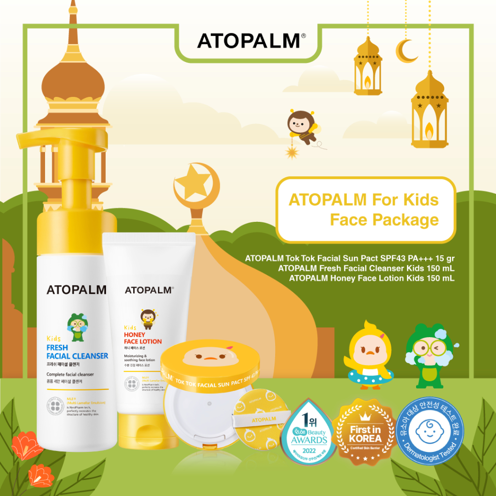 Jual ATOPALM For Kids Face Package | Shopee Indonesia
