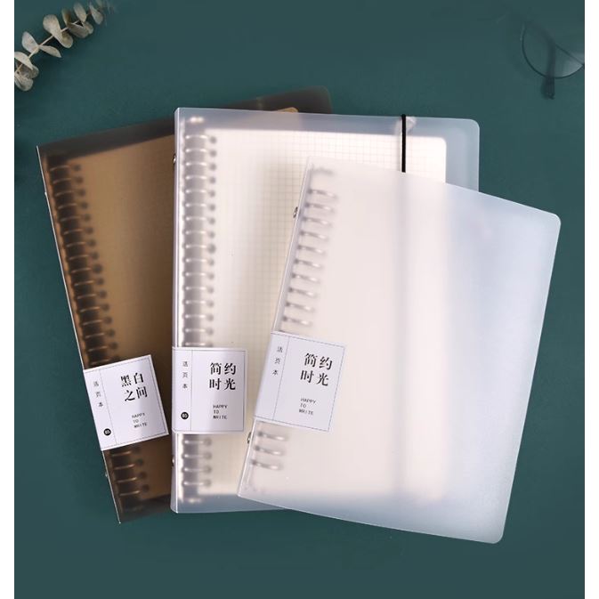 Jual CANDY Transparent Binder Map Binder Plastik B5 BONUS ISI LOOSE ...