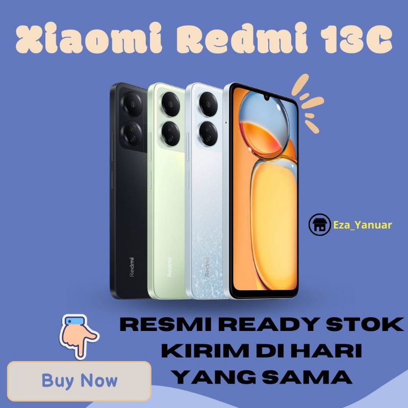 Jual Xiaomi Redmi 13C 6/128GB Resmi | Shopee Indonesia