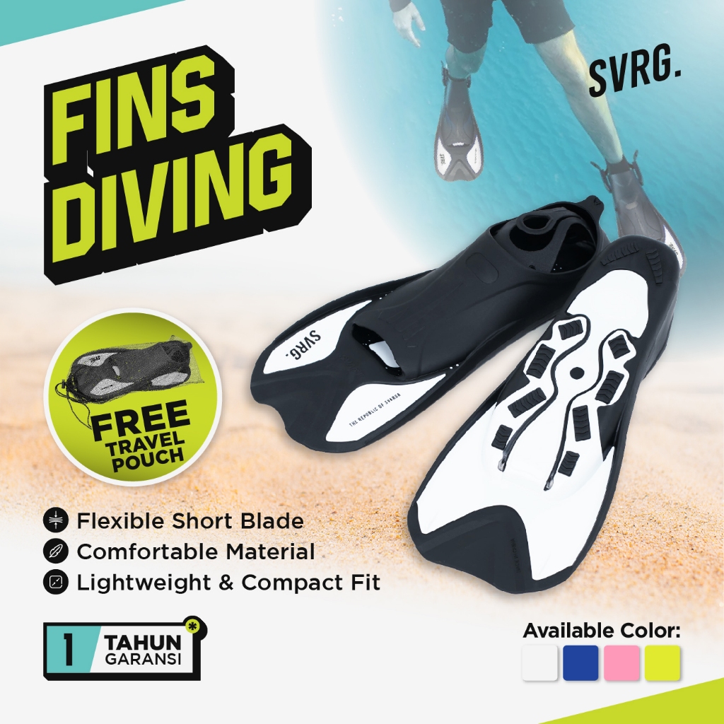 Jual SVRG. Diving Fins - Swimming Fins - Kaki Katak Renang - Scuba ...
