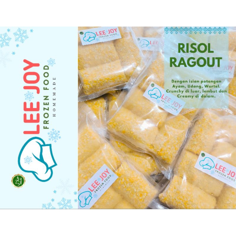 Jual LEE JOY FROZEN - Risol Rogut / Risoles Rogut / Risol Ragout Isi 6 ...