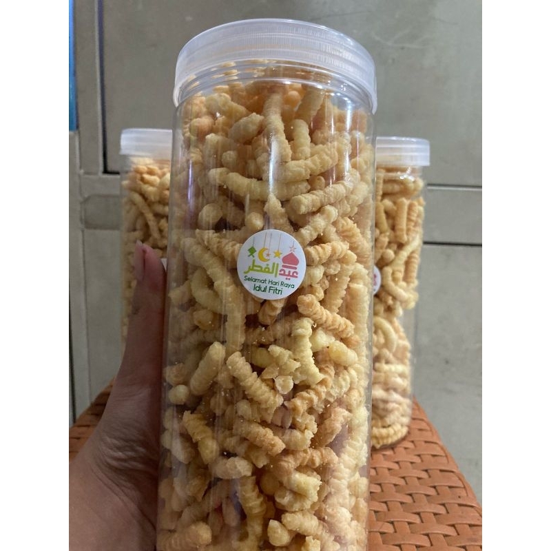Jual SNACK ULAT SUTRA/ CEMILAN/GURIH, RENYAH | Shopee Indonesia