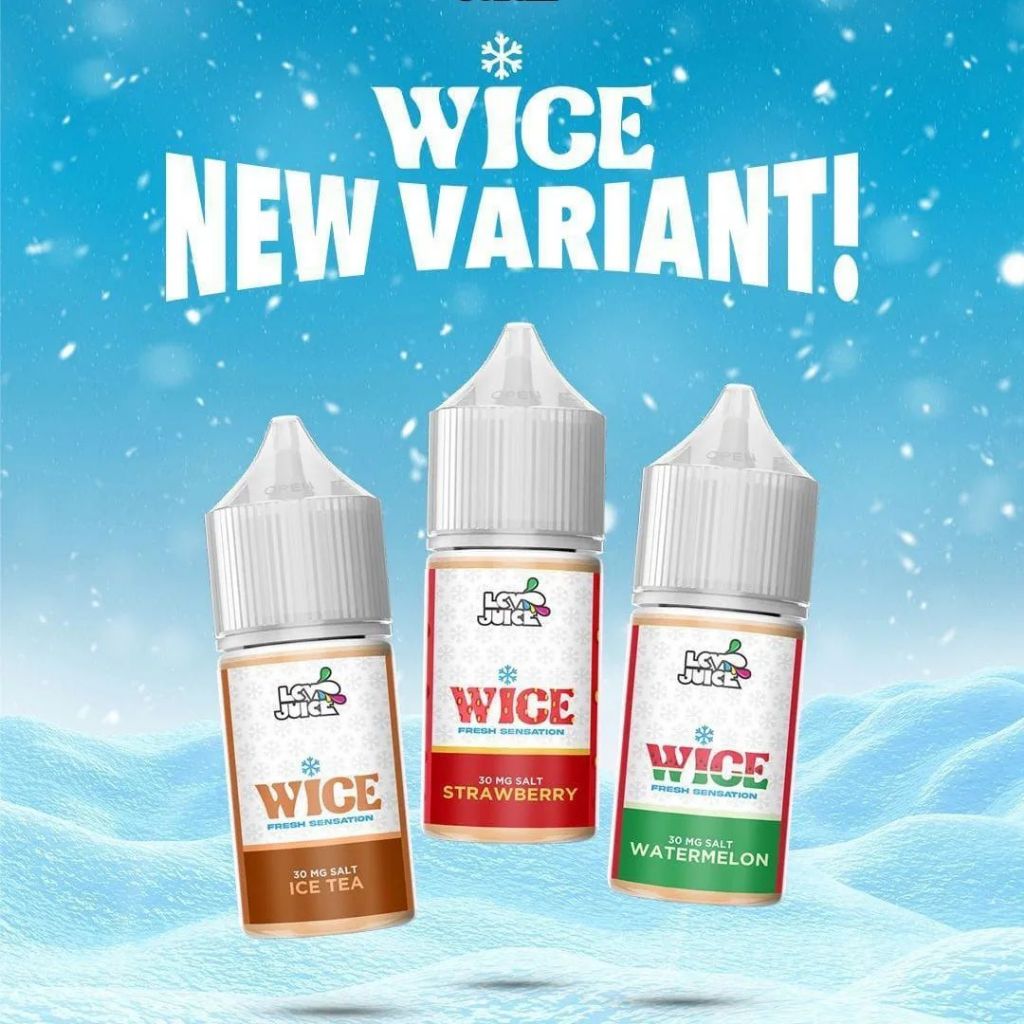 Jual LCV juice Wice Salt 30ml 30 M L Apple Bubblegam Grape Lime Ice ...