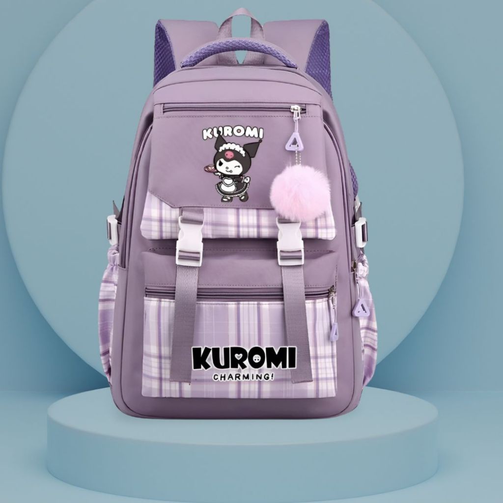 Jual SOGE.TAS - TAS RANSEL ANAK TERBARU KUROMI CUTE TAS RANSEL FASHION TAS RANSEL ANAK CEWEK ...