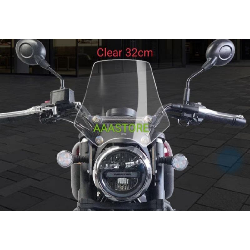 Jual visor windshield custom lmpu bulat | Shopee Indonesia