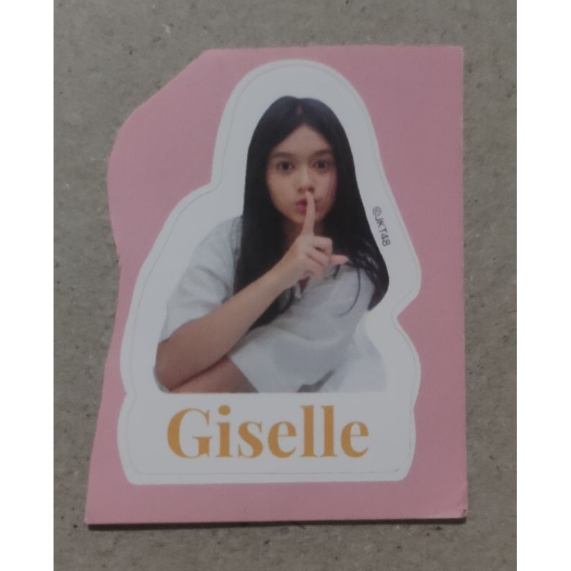 Jual sticker Giselle merch kalender official JKT48 | Shopee Indonesia