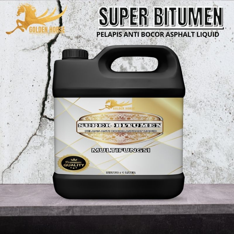 Jual Aspal Cair Super Bitumen SUPER KUAT & CEPAT KERING 1 liter ...