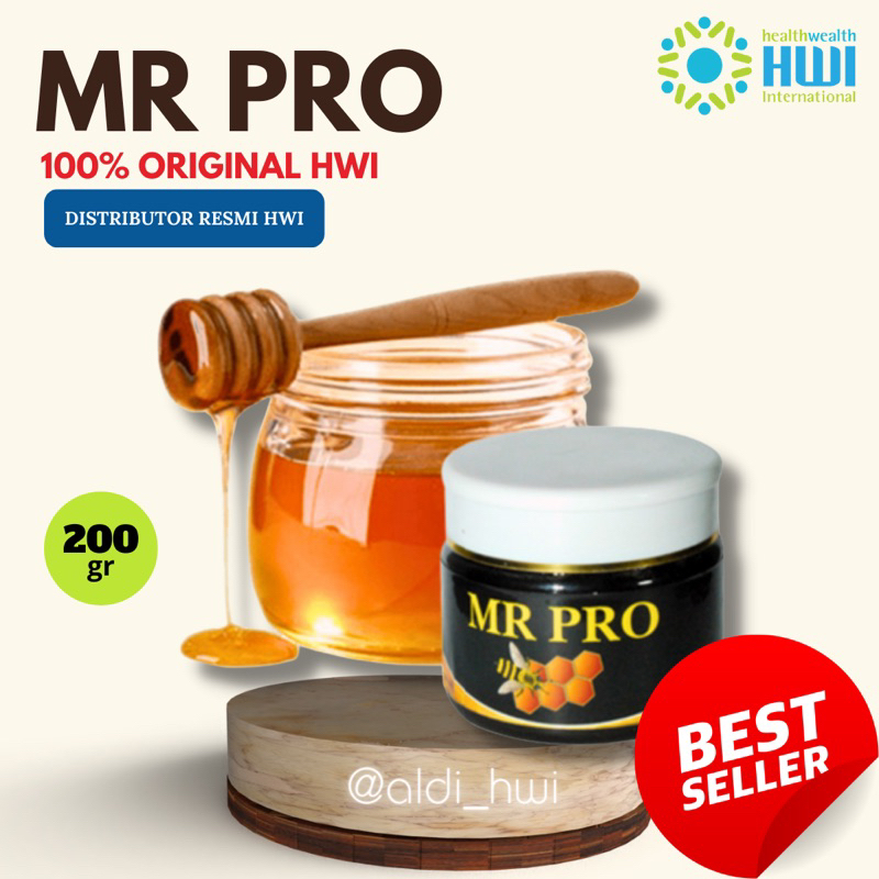Jual MR PRO HWI / MADU PROPOLIS Penambah Nafsu Makan dan Imunitas Asli Original | Shopee Indonesia