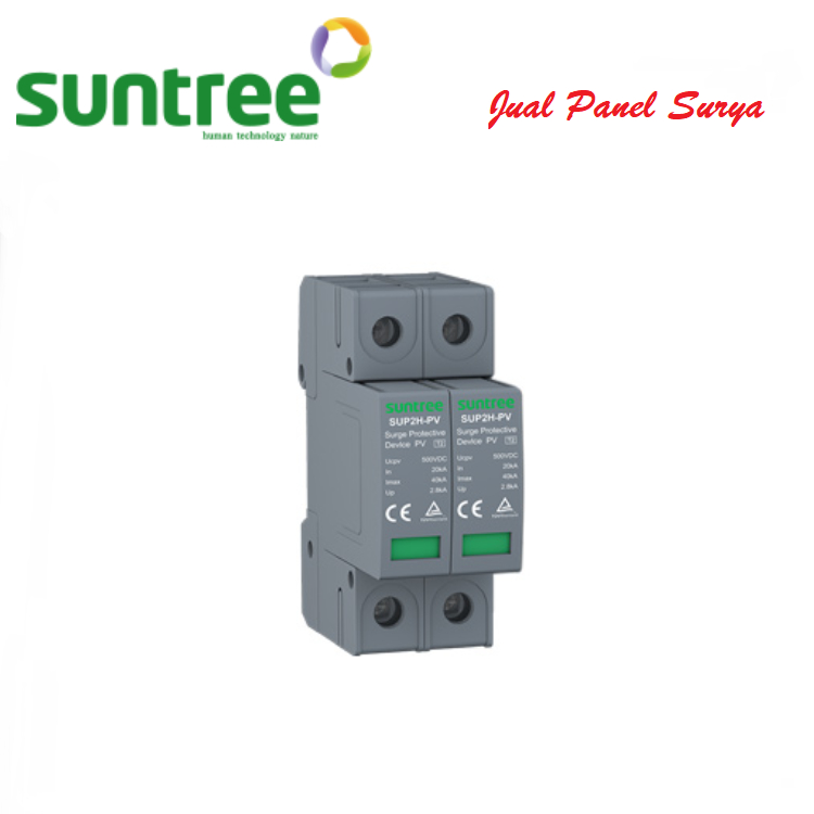 Jual DC SPD 2P 500V 600V 800V 40kA SUNTREE Surge Protective Device ...