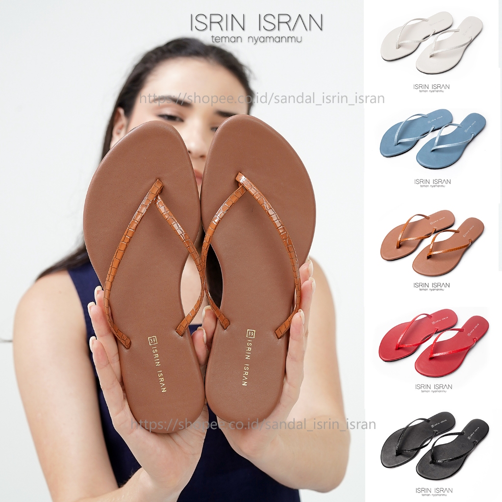 Jual ISRIN ISRAN - FLETIE Sandal Jepit Wanita Teplek | Shopee Indonesia