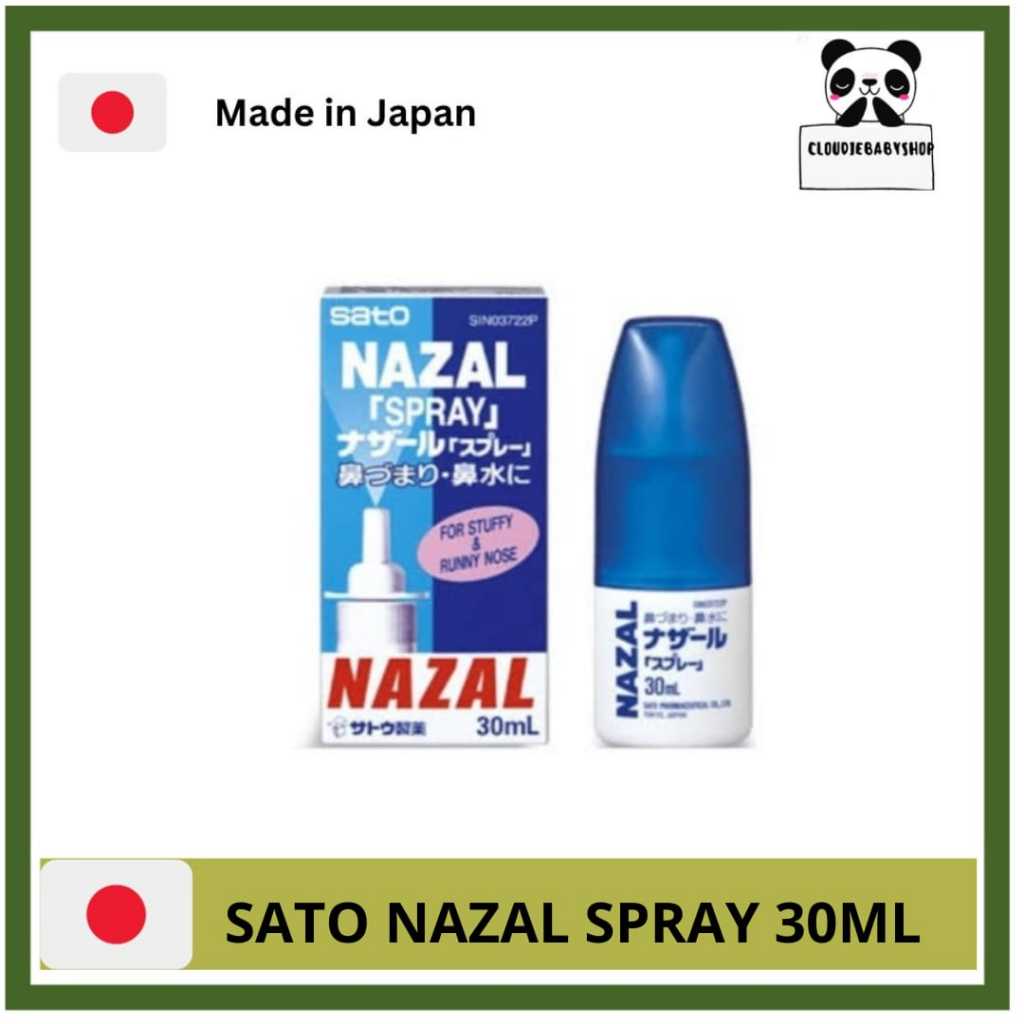 Jual Sato Nazal Nasal Spray 30ml Obat Hidung Tersumbat Pilek original ...