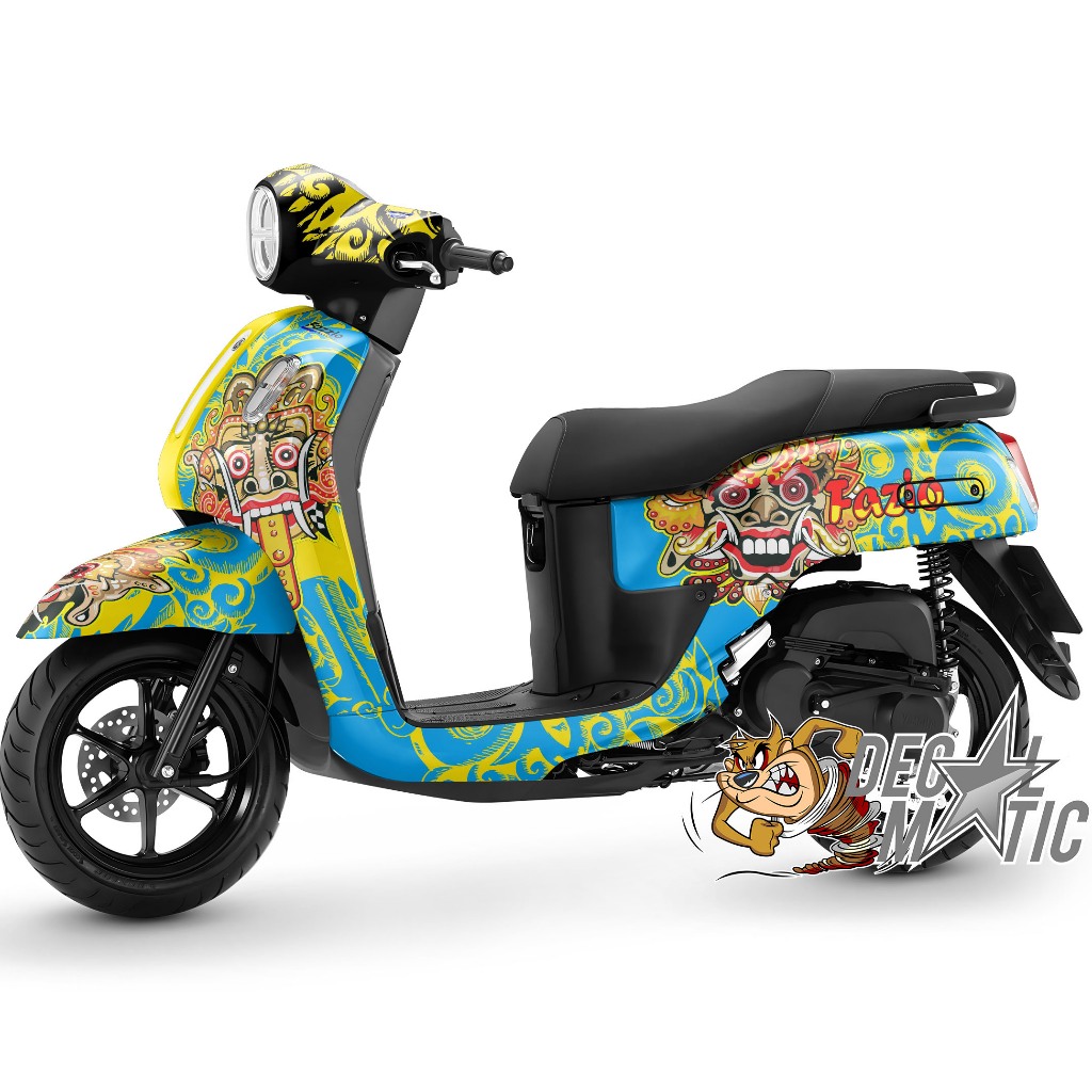 Jual Decal Fazzio Full Body Stiker Motor FAzzio Full body Motor Fazio ...
