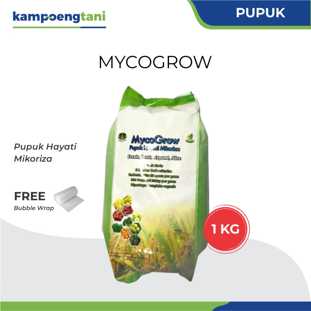 Jual Kampoeng Tani - Mycogrow Pupuk Hayati Mikoriza 1 kg Pupuk Tanaman ...