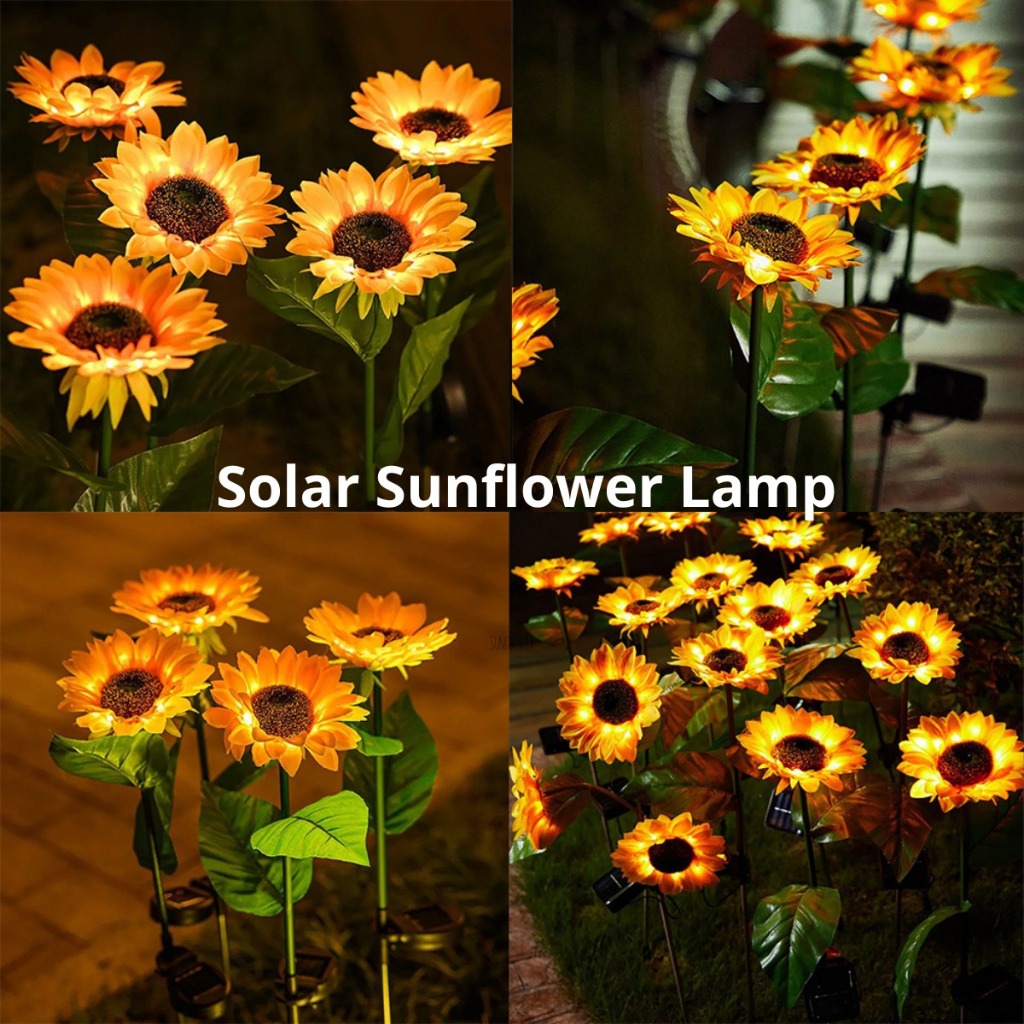 Jual Lampu Bunga Matahari Tenaga Surya Tahan Air Lampu Taman Outdoor ...
