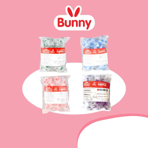 Jual ARJUNA BUNNY SILICONE NIPPLE BASIC / BUNNY DOT GEPENG / SILICONE ...