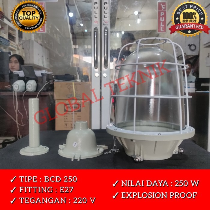 Jual Jual Kap Lampu Explosion Proof E27 Kap Lampu Gantung BCD 250 lampu ...