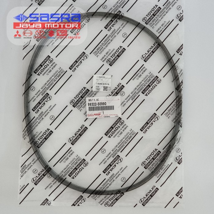 Jual Fan Belt/Tali Kipas (V-Belt) AC A38.4 ORI KIJANG 5K ('91-'95 ...