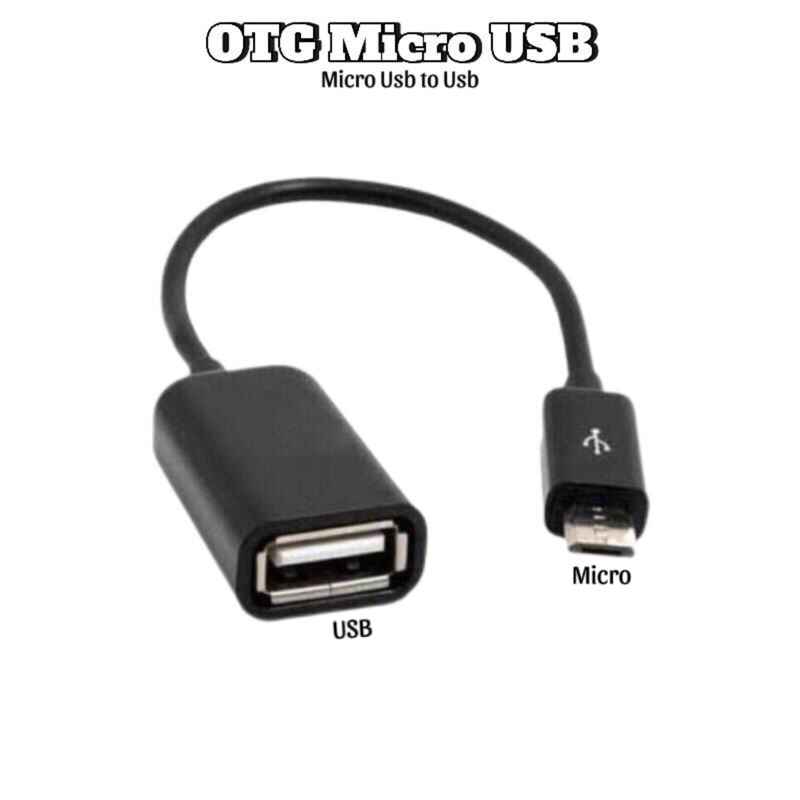 Jual Kabel OTG Micro Android / OTG Micro Usb / Cable Usb OTG V8 / Kabel ...