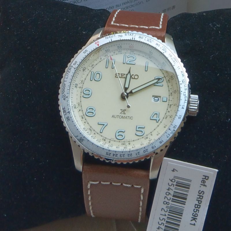 Jual Seiko Prospex Sky Navitimer SRPB59K1 Original Full Set | Shopee ...