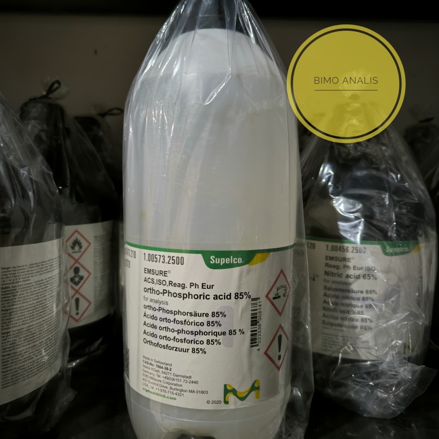 Jual Ortho Phosporic Acid 85% MERCK 100573 | ASAM FOSFAT 2,5L H3PO4 ...