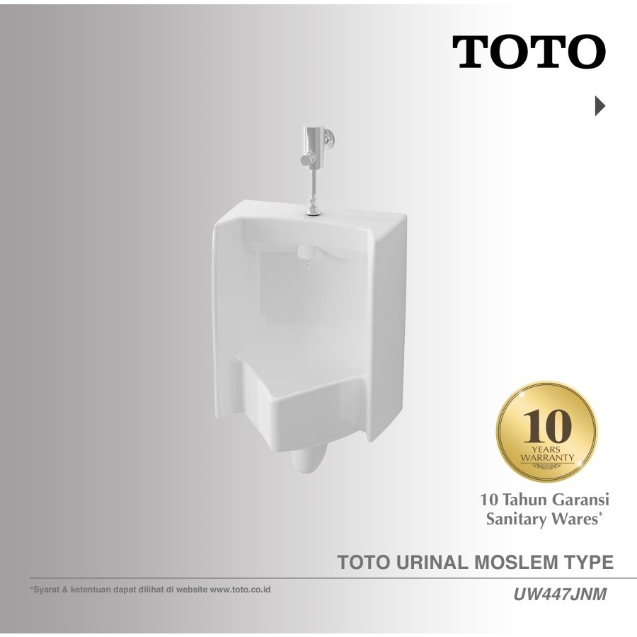 Jual TOTO Urinal UW447JNM | Urinal - Urinoir - Tempat Urinal | Shopee Indonesia
