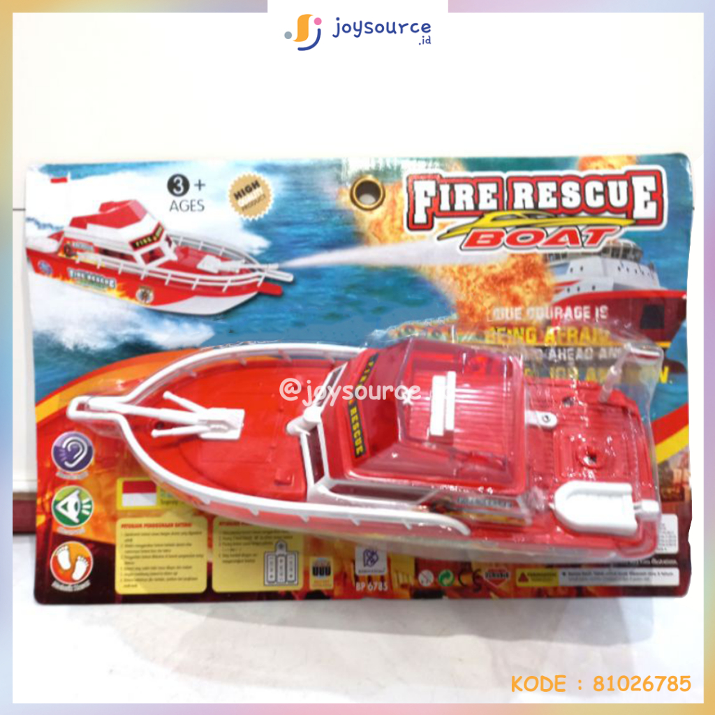 Jual Mainan Kapal Fire Rescue Boat I Mainan Anak murah | Shopee Indonesia