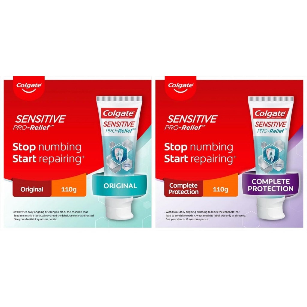Jual Colgate Sensitive PRO-Relief - Original - Complete Protection 110g ...