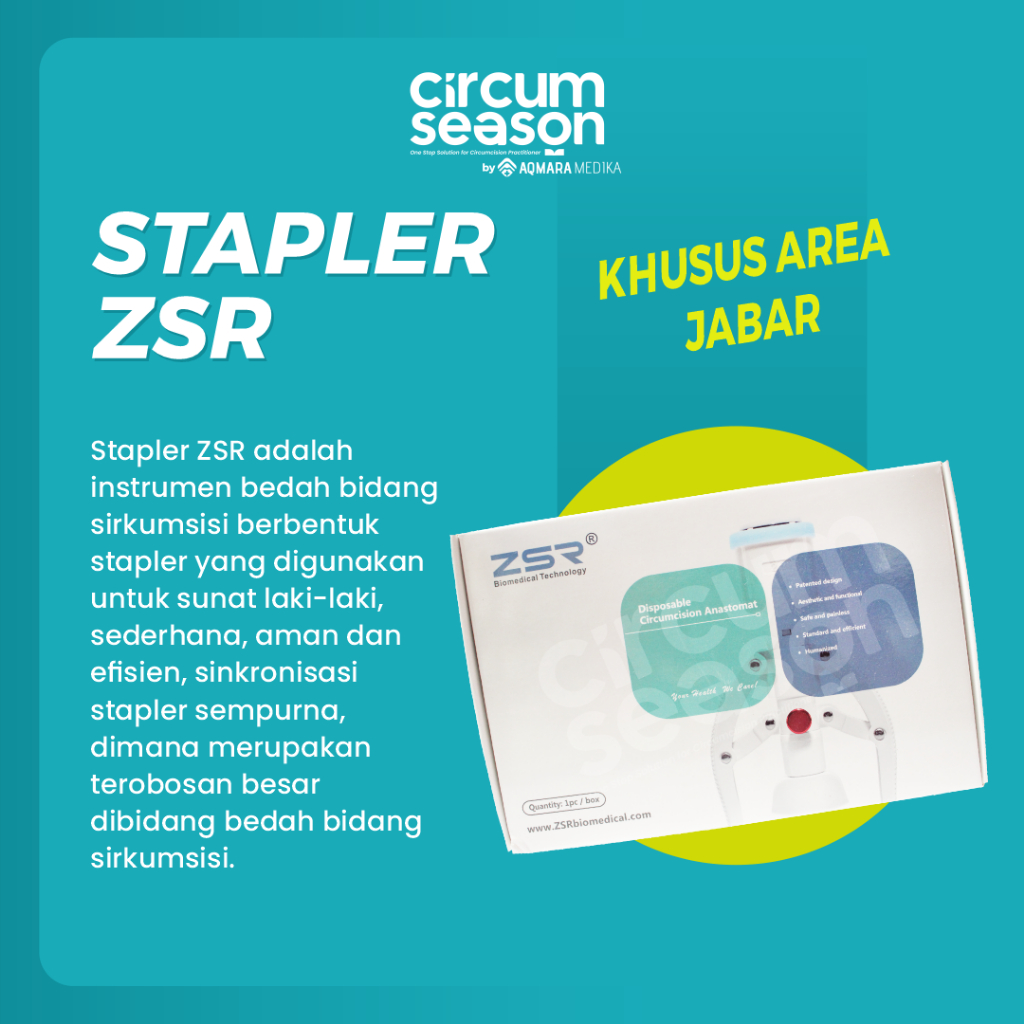 Jual Stapler ZSR - Alat Sunat Modern - Metode Khitan | Shopee Indonesia Jual Stapler ZSR - Alat Sunat Modern - Metode Khitan | Shopee Indonesia